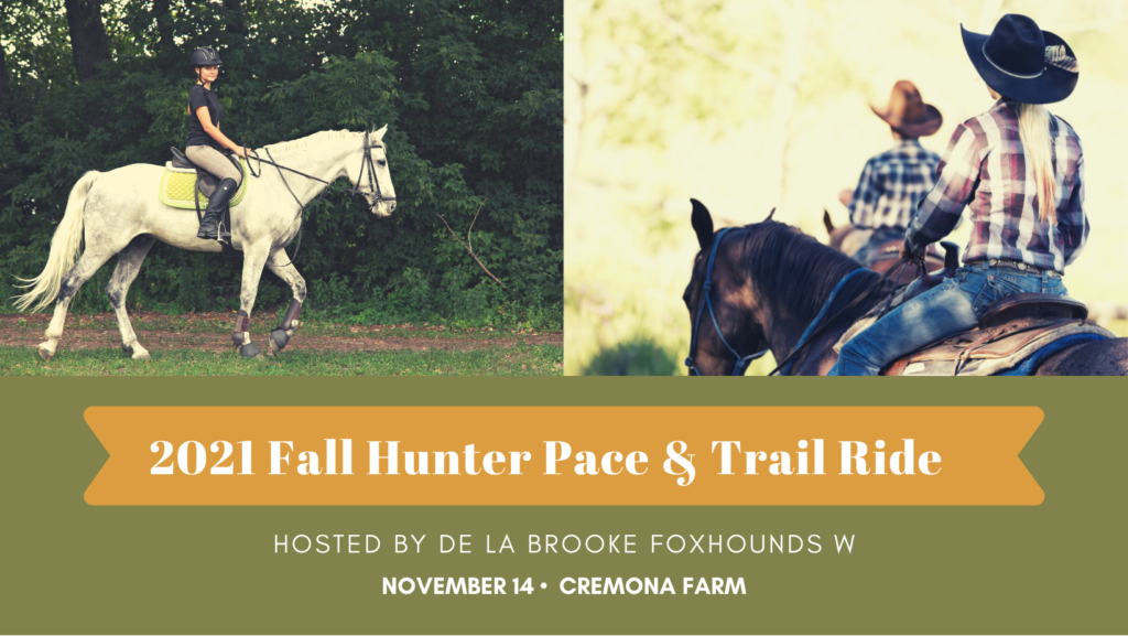 2021 Fall Hunter Pace – De La Brooke Foxhounds W